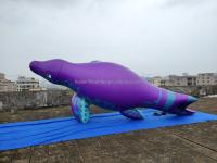 China 2023 Beile custom giant inflatable dragon PVC inflatable mosasaur dragon model for sale
