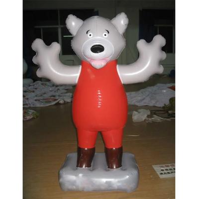 China Custom Inflatable Bear for Advertising Promotion 0.25mm PVC 3 Year Warranty for sale