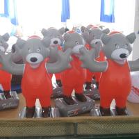 China Custom Inflatable Bear for Advertising Promotion 0.25mm PVC 3 Year Warranty for sale