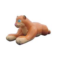 China Custom 3.5m Inflatable Lion Girl PVC Model for Party Promotion Advertising for sale