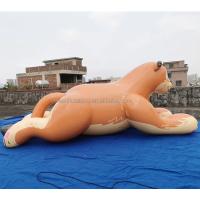 China Custom 3.5m Inflatable Lion Girl PVC Model for Party Promotion Advertising for sale
