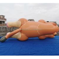China Custom 3.5m Inflatable Lion Girl PVC Model for Party Promotion Advertising for sale