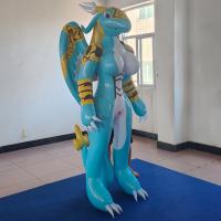 China Custom Inflatable Dragon Sex Toy 2mH PVC Adult Novelty for Men for sale