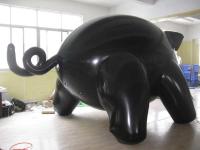 China Wholesale Customized Beile Giant PVC Inflatable Black Pig 3.5m for Advertising for sale