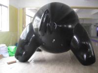 China Wholesale Customized Beile Giant PVC Inflatable Black Pig 3.5m for Advertising for sale