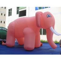 China Custom Giant Inflatable Pink Elephant Model 6m Long for Advertising Party Promotion for sale