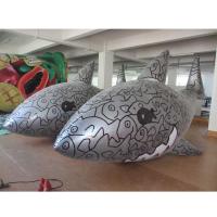 China Custom Giant PVC Inflatable Shark 5m for Aquarium Decoration Factory Price for sale
