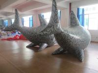 China Custom Giant PVC Inflatable Shark 5m for Aquarium Decoration Factory Price for sale