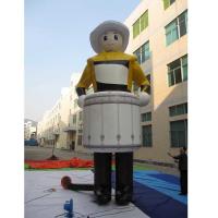 China 6mH Inflatable Cold Air Drum Man for Music Party Decoration Customizable PVC for sale