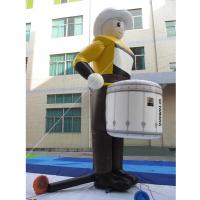China 6mH Inflatable Cold Air Drum Man for Music Party Decoration Customizable PVC for sale