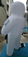 China Customized Giant Inflatable Character Doll 4m PVC Tarpaulin for Advertising for sale