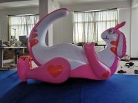 China Customized 2.2m long  pink PVC inflatable dragon for sales for sale