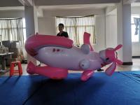 China Customized 2.2m long  pink PVC inflatable dragon for sales for sale