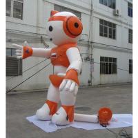 China Custom PVC Inflatable Robot 3m Height for Advertising Promotion Party Exhibition for sale