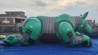 China Custom Giant PVC Inflatable Cartoon Rhino Model 3-6m for Advertising Promotion for sale