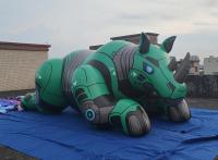 China Custom Giant PVC Inflatable Cartoon Rhino Model 3-6m for Advertising Promotion for sale