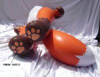 China Customized PVC giant inflatable fox cartoon for sales for sale