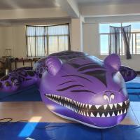 China Giant Inflatable Crocodile Model 7m PVC Custom Logo for Advertising Promotion for sale