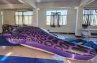 China Giant Inflatable Crocodile Model 7m PVC Custom Logo for Advertising Promotion for sale