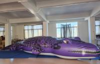 China Giant Inflatable Crocodile Model 7m PVC Custom Logo for Advertising Promotion for sale