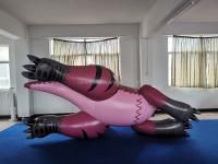 China HOT sale quality PVC Inflatable raptor dragon  models for sale