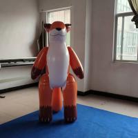 China Custom Inflatable Fox Toy 6ft Tall PVC Sexy Fox Animal for Party Promotion for sale
