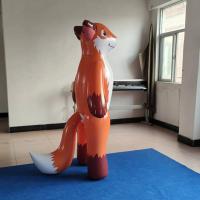 China Custom Inflatable Fox Toy 6ft Tall PVC Sexy Fox Animal for Party Promotion for sale