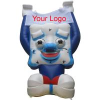 China Custom Giant Inflatable Cartoon 5m Outdoor Advertising with Logo Customizable for sale