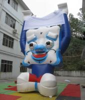 China Custom Giant Inflatable Cartoon 5m Outdoor Advertising with Logo Customizable for sale