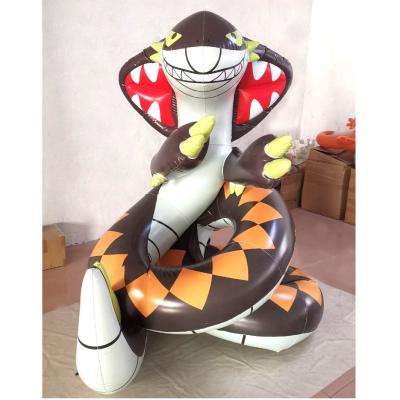 China Factory customized  Inflatable snake model /Inflatable animals/Inflatable cartoon for sale for sale