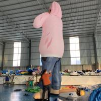 China Custom Giant Inflatable Hip Hop Dancer 6m Outdoor Advertising Promotion for sale