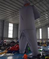 China Custom Inflatable Hip Hop Man 6m for Music Festival Decoration Durable Oxford Fabric for sale