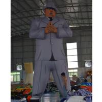 China Custom Inflatable Hip Hop Man 6m for Music Festival Decoration Durable Oxford Fabric for sale