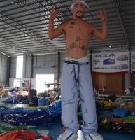 China Custom Giant Inflatable Cartoon Hip Hop Man 6m High for Advertising Events for sale