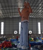 China Custom Giant Inflatable Cartoon Hip Hop Man 6m High for Advertising Events for sale