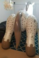 China Customized PVC Inflatable Giant Horse Model 2m for Zoo Decoration Advertising for sale