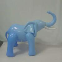 China Beile Customized Cheap PVC Inflatable Animal Toy Elephant For Children for sale