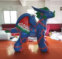 China Beile Customized Giant PVC Inflatable Flying Dragon For Advertising for sale