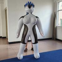 China Custom PVC Inflatable Wolf Girl Sex Toy for Men 2m Height with SPH for sale