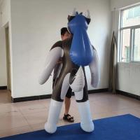 China Custom PVC Inflatable Wolf Girl Sex Toy for Men 2m Height with SPH for sale