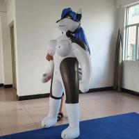 China Custom PVC Inflatable Wolf Girl Sex Toy for Men 2m Height with SPH for sale