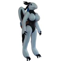 China Beile Custom Inflatable Dragon PVC Cartoon Toy 2mH for Party Promotion for sale