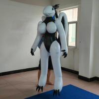 China Beile Custom Inflatable Dragon PVC Cartoon Toy 2mH for Party Promotion for sale