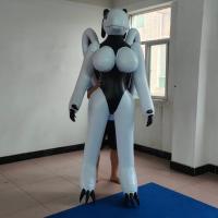 China Beile Custom Inflatable Dragon PVC Cartoon Toy 2mH for Party Promotion for sale
