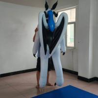 China Beile Custom Inflatable Dragon PVC Cartoon Toy 2mH for Party Promotion for sale