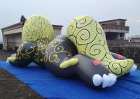 China BeiLe Customized PVC Inflatable Guardian Lion 3m 7m with Squeak Sound for Party Promotion for sale