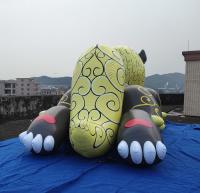 China BeiLe Customized PVC Inflatable Guardian Lion 3m 7m with Squeak Sound for Party Promotion for sale