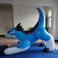 China Beile Factory Customize Blue PVC Inflatable Dragon for Sale for sale