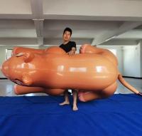 China Beile 2.5m Inflatable Leopard for Outdoor Advertising Decoration Custom PVC for sale