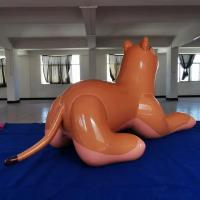 China Beile 2.5m Inflatable Leopard for Outdoor Advertising Decoration Custom PVC for sale